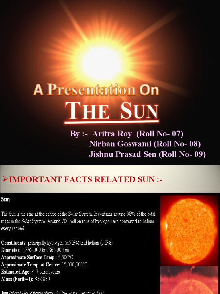 The Sun | PDF | Social Science | Science & Mathematics