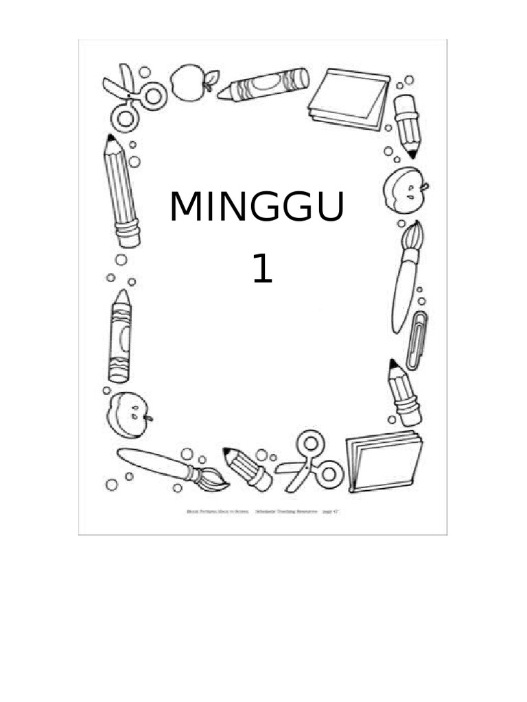 Divider Mingguan Versi Jimat Ink | PDF