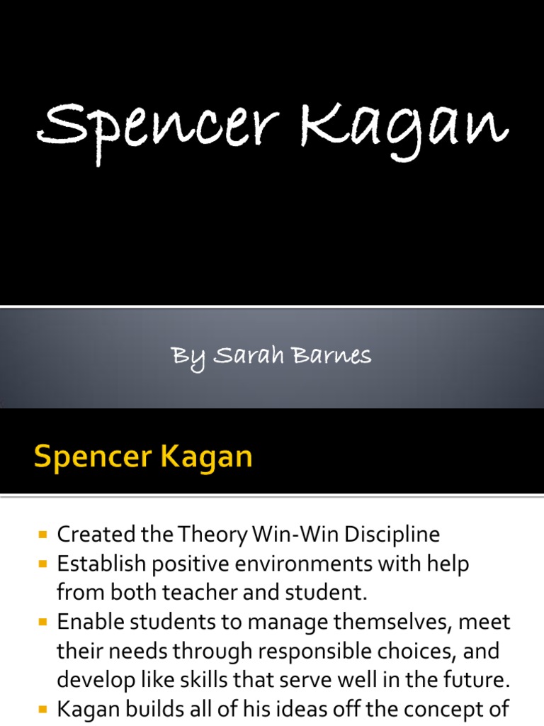 Spencer Kagan Presentation | PDF