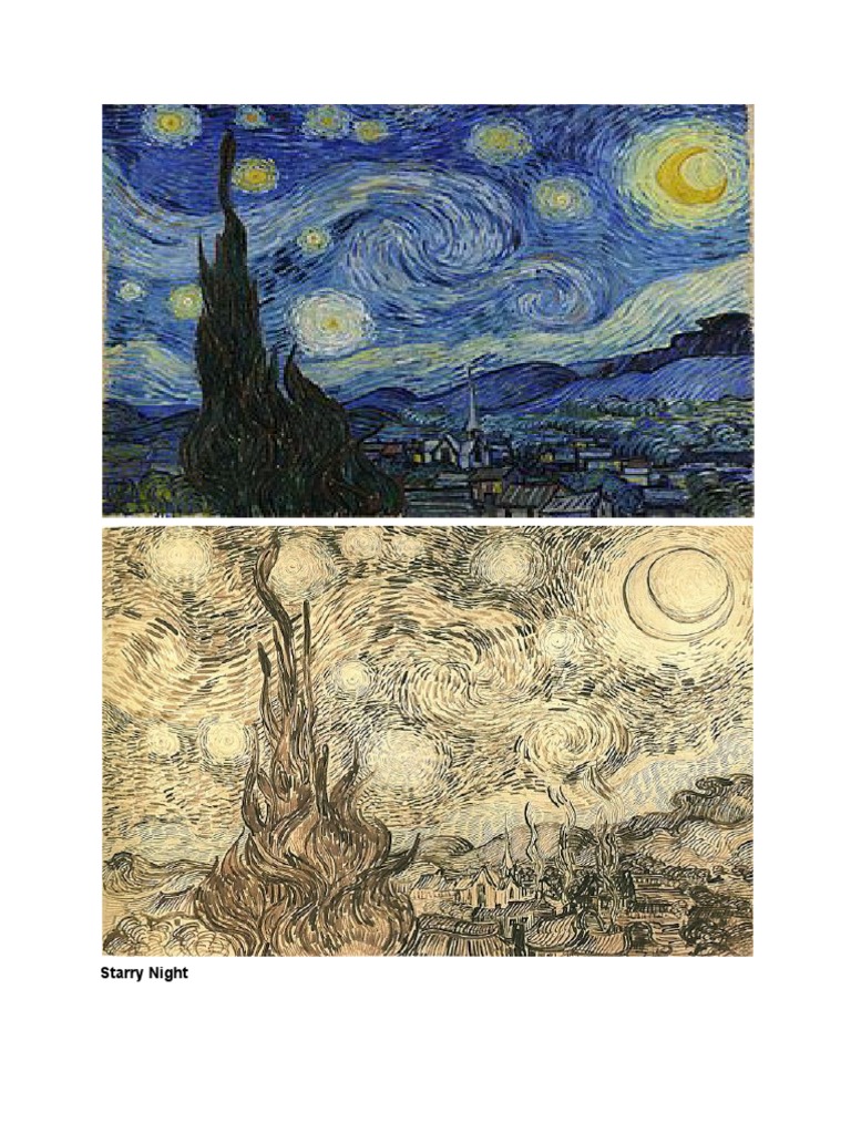 Famous Paintings by Van Gogh | PDF | Science & Mathematics