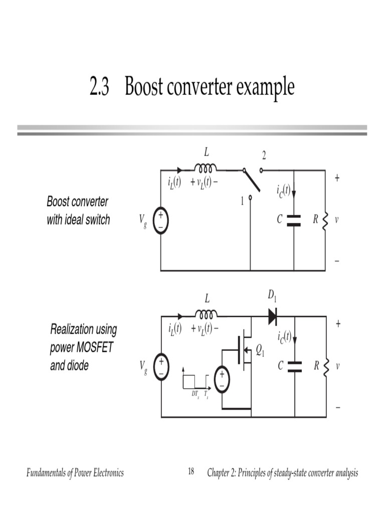 Boost Converter | PDF | Power Electronics | Electric Power