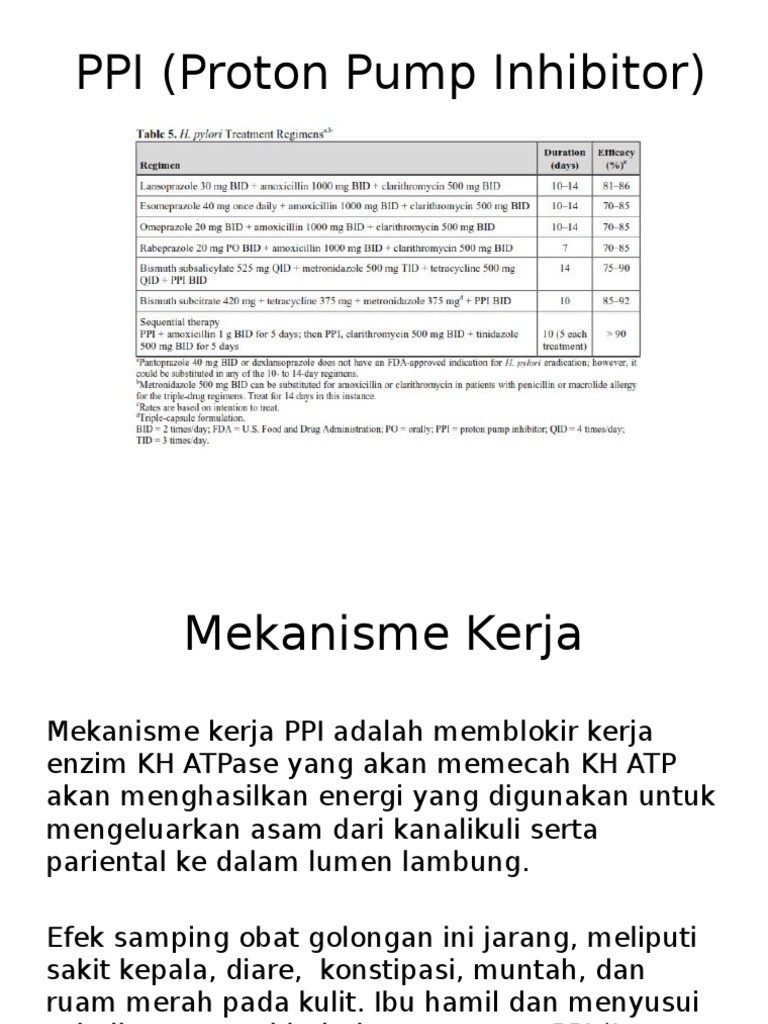 Obat Golongan PPI | PDF