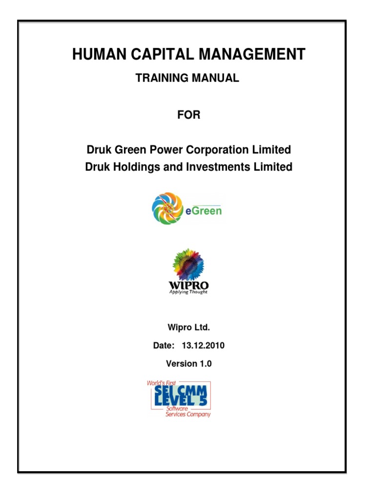 Sap HCM User Manual Employee Self Service 1 | PDF | Human Resource ...
