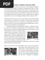 A Raisin in The Sun - Act 1 Full Summary | PDF