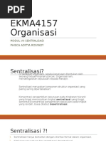 EKMA 4157-Organisasi | PDF | Karier & Perkembangan | Bisnis