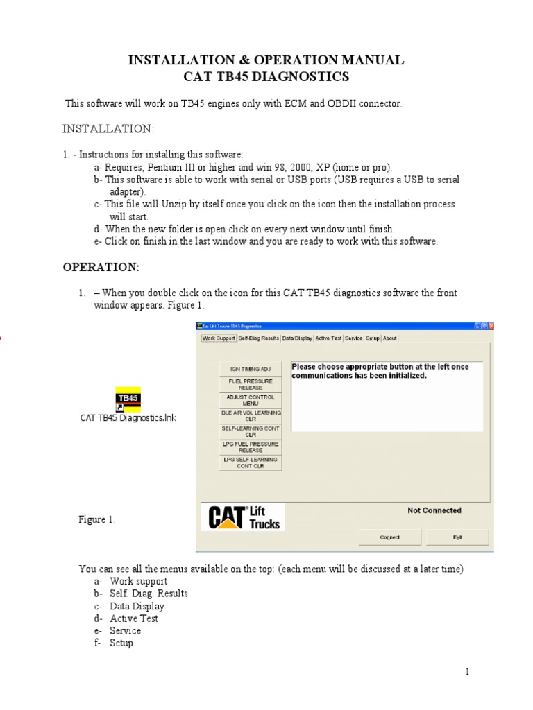 TB45 Software User Guide | PDF | Fuel Injection | Installation ...