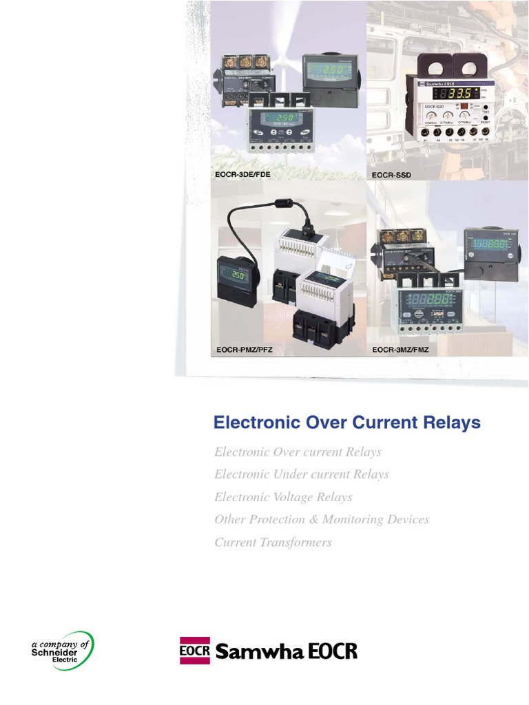 Eocr Total en | PDF | Relay | Electric Motor