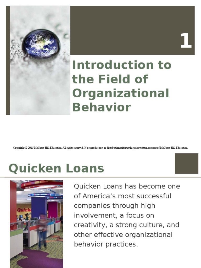 Chapter 1 Slides Organizational Behavior Download Free Pdf