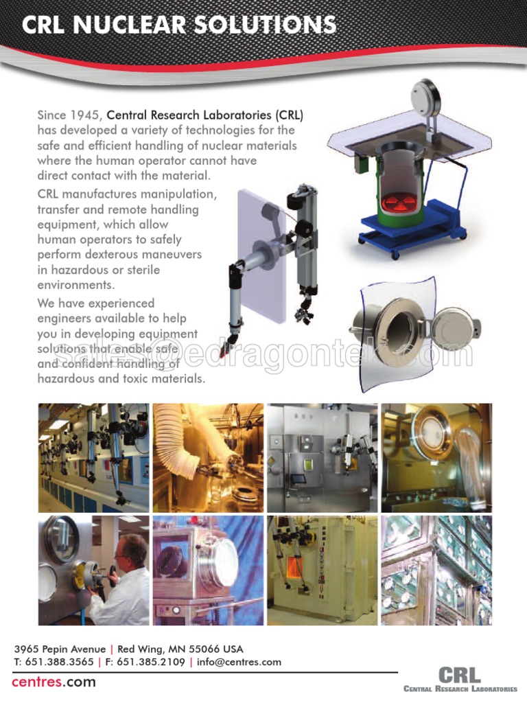 Safe Nuclear Material Handling Solutions | PDF