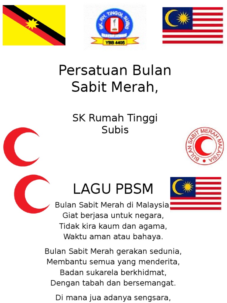 SKRT PBSM Persatuan Bulan Sabit Merah Sekolah Rendah | PDF