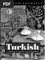 A1 Turkish Language Learning Resources | PDF