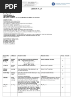 Detailed Lesson Plan in ZUMBA | PDF | Lesson Plan | Physical Education