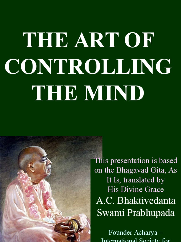 The Art of Controlling The Mind | PDF | Vaishnavism | Bhagavad Gita