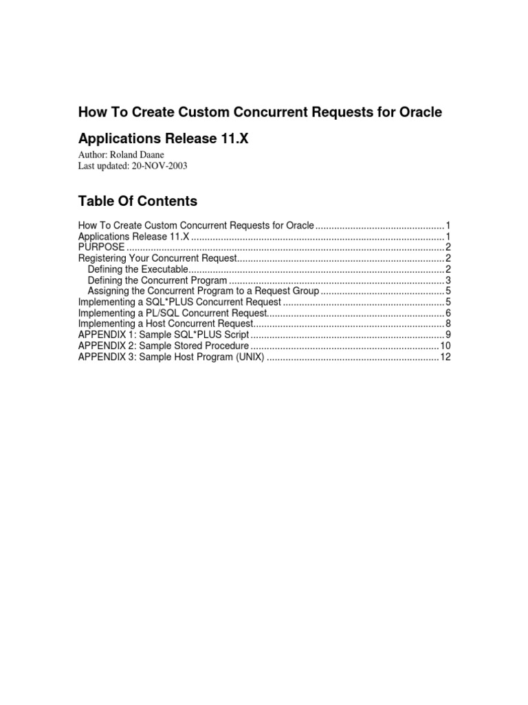 How To Create Custom Concurrent Requests Pdf Parameter Computer