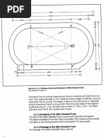 Iaaf 400 Metre Standard Track, Marking Plan: SCALE - 1:350 | PDF ...