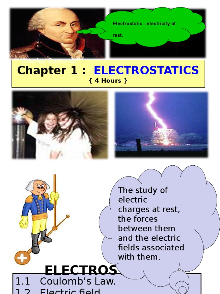 Chapter1 Electrostatic 2016 Reviewed | PDF | Electric Charge | Electric ...