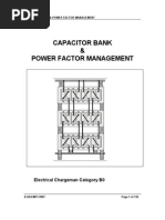 Selection and Sizing of APFC Panel | PDF | Capacitor | Electronics