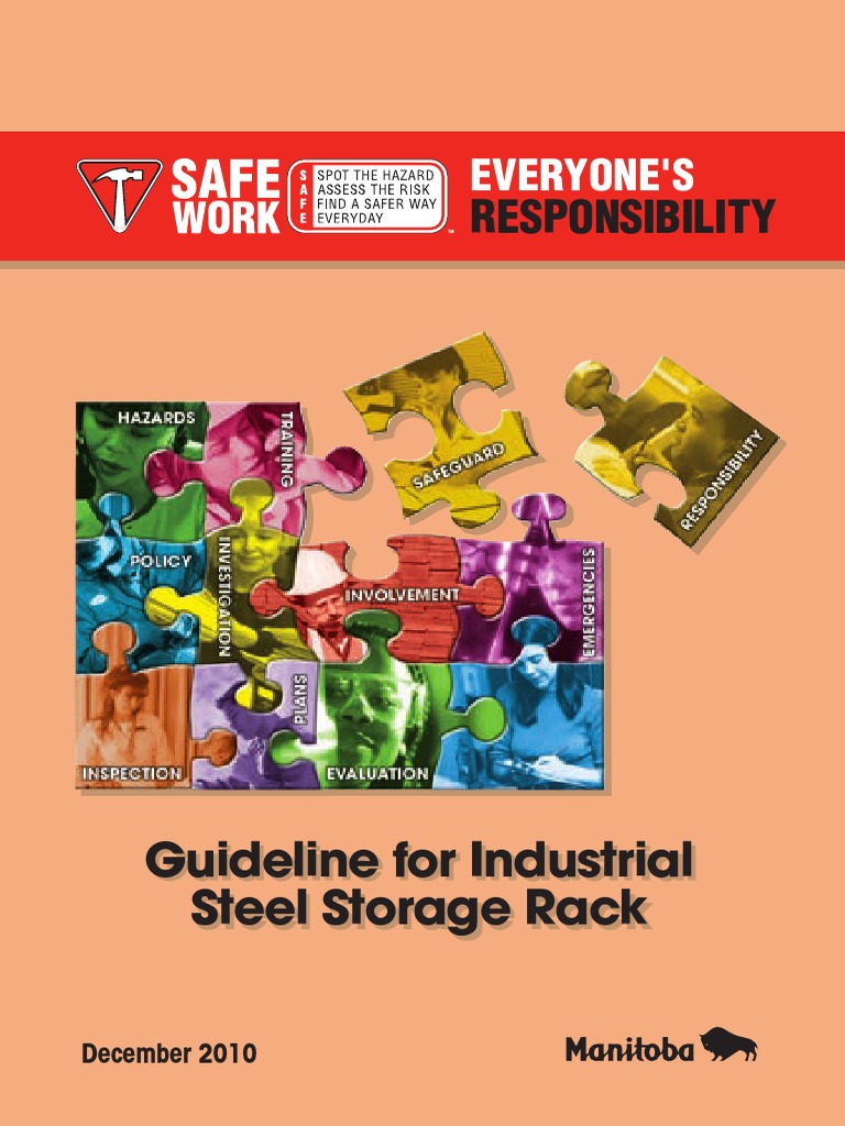 Steel Storage Racking Safety Guidelines | PDF | Forklift | Warehouse