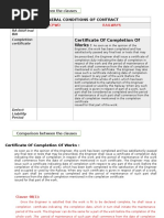 Defects Liability Certificate | PDF