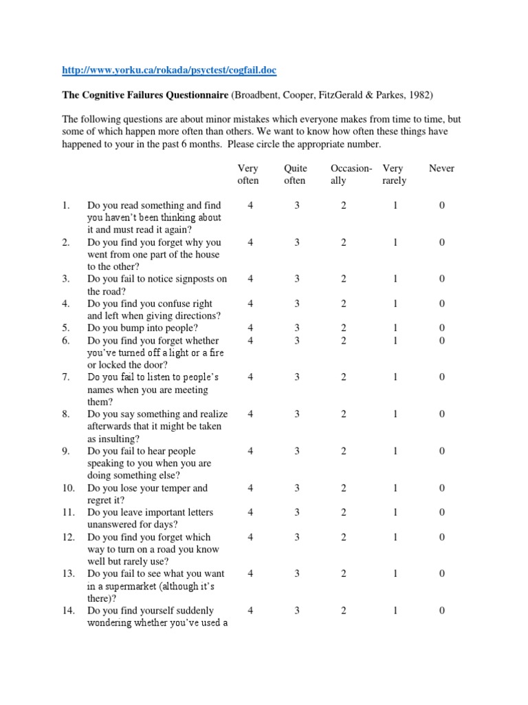 Cogfail | PDF Cogfail | PDF