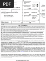 Copy B For Student 1098-T: Tuition Statement | PDF | Irs Tax Forms | Taxes