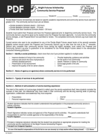 Bright Futures Volunteer Hours Log | PDF | Career & Growth