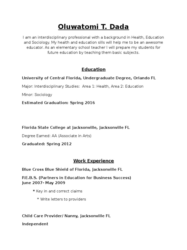 Resume Capstone | PDF