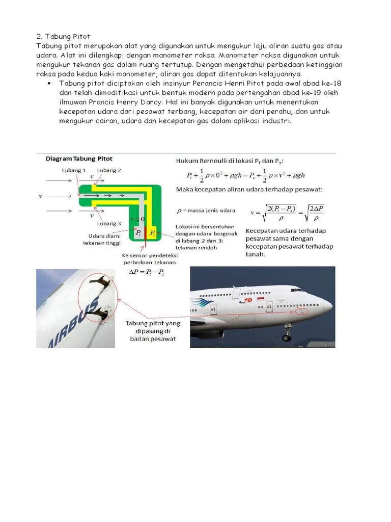 Tabung Pitot Dan Penyemprot (Fisika) W. | PDF | Seni