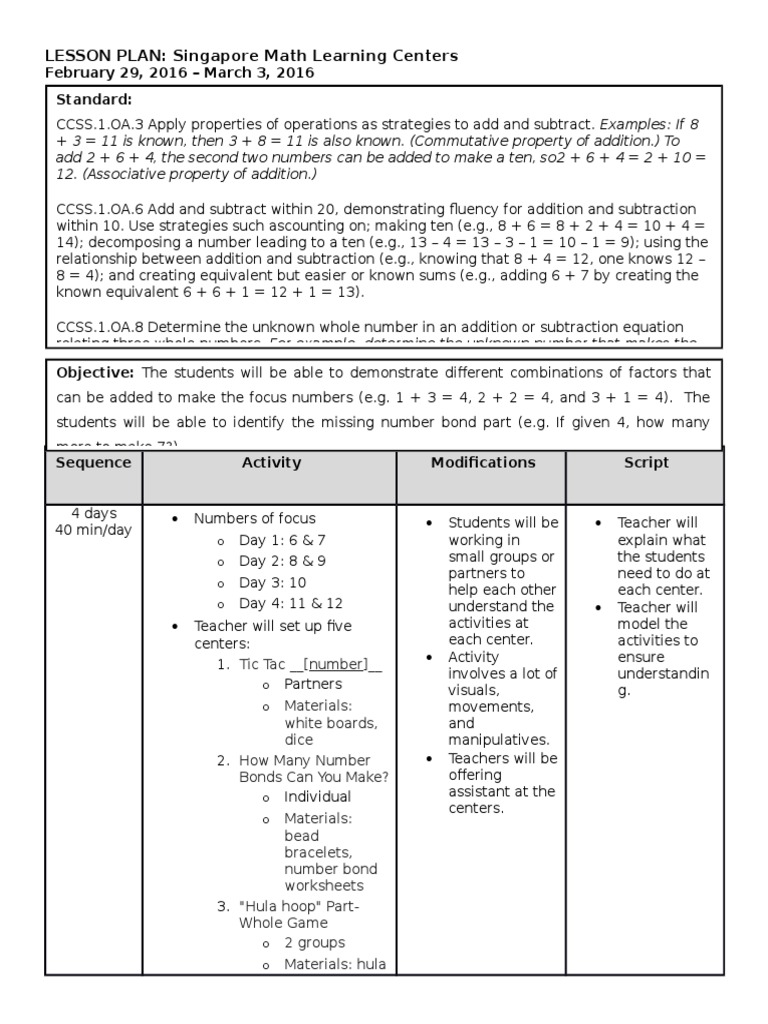 Lesson | PDF