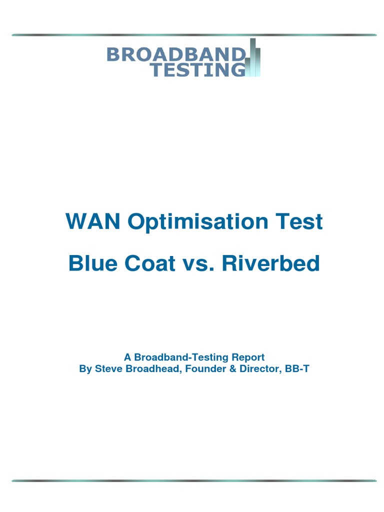 Blue Coat Vs Riverbed Wan Optimization PDF | PDF | Share Point | File ...