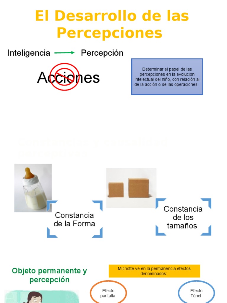 El Desarrollo de Las Percepciones | Percepción | Hora
