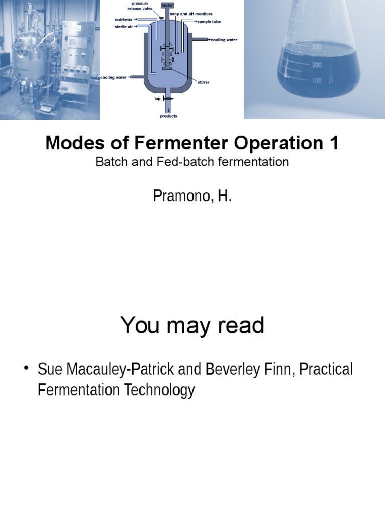 Batch and Fed-Batch Fermentation Overview | PDF | Biology | Life Sciences
