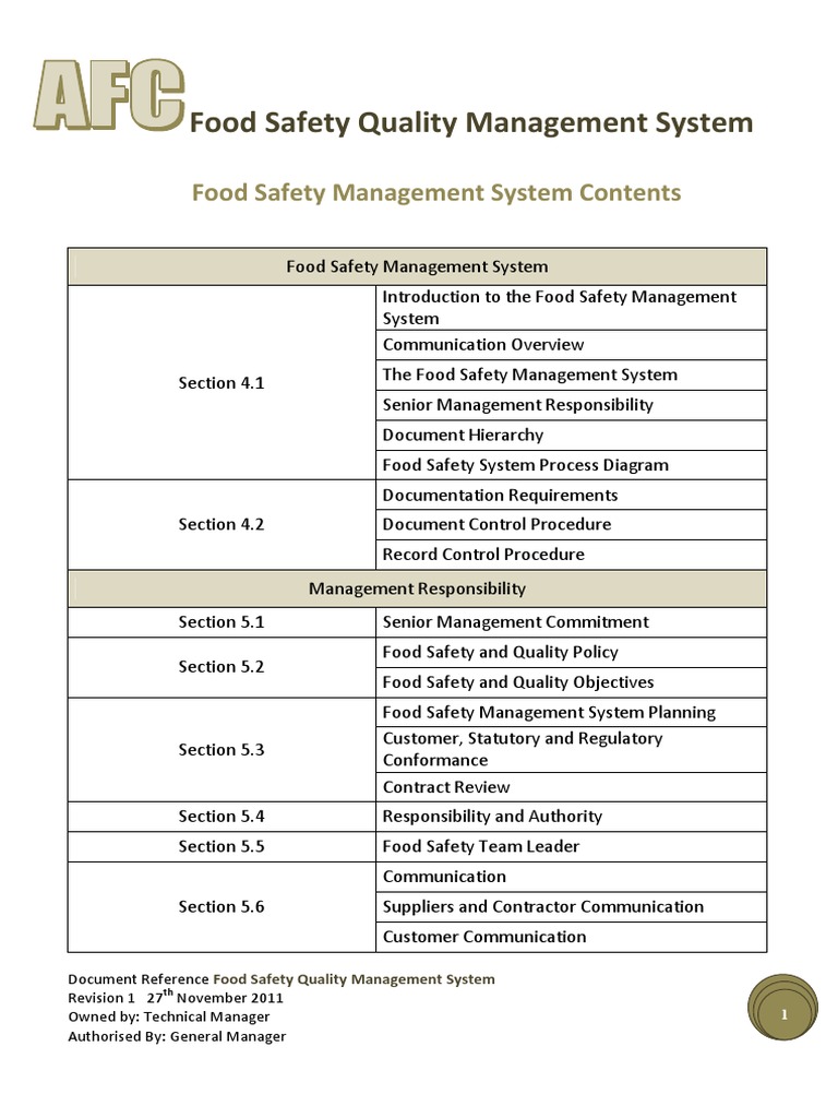 iso 22000-1.pdf | Hazard Analysis And Critical Control Points | Food Safety