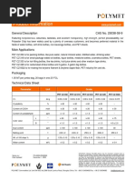 RAMAPET N1 PET Resin Specifications | PDF | Polymer Chemistry ...
