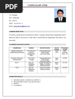 MBA Project Guide Biodata | PDF