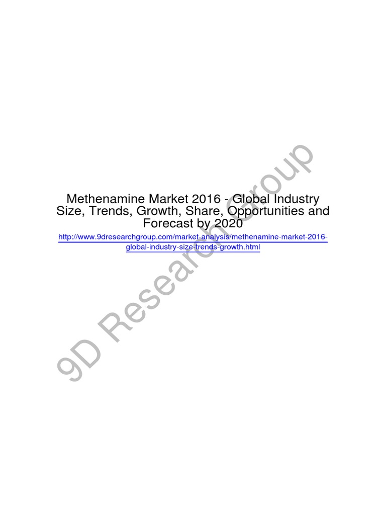 9d Research Group Pdf Market Analysis Demand