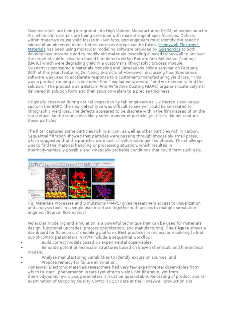 New Materials Are Being Integrated Into High Volume Manufacturing | PDF ...
