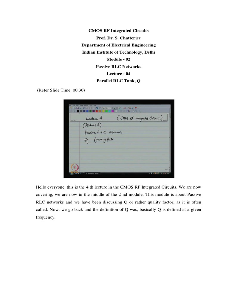 Lec 4 | PDF | Series And Parallel Circuits | Electrical Impedance