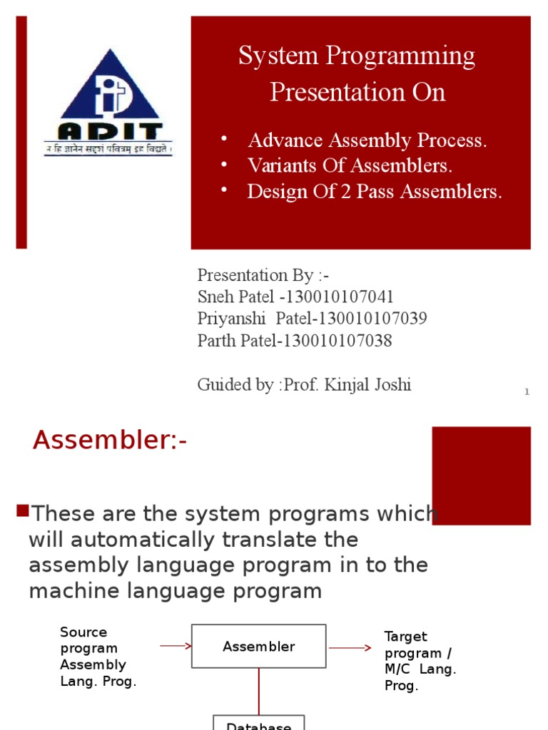 Assemblers Pdf Assembly Language Software Engineering
