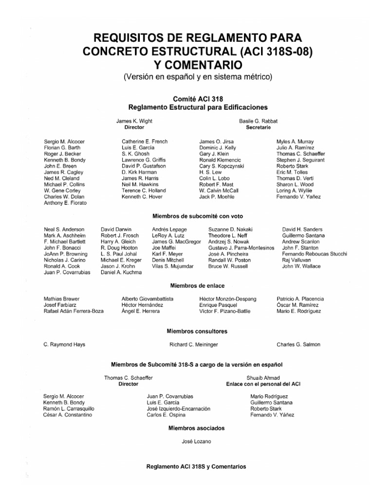 Norma ACI-218-08 Hormigon Pretensado | PDF
