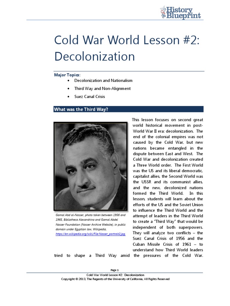 Decolonization | PDF | Imperialism | Decolonization