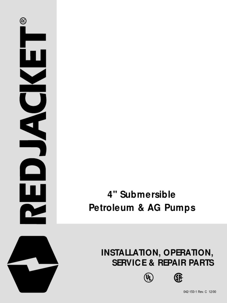 RED Jacket Pump | PDF