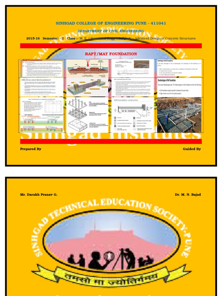 Advanced Design of Raft Foundations | PDF