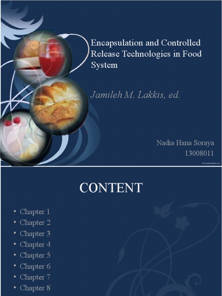 Food Encapsulation Techniques | PDF | Emulsion | Epithelium