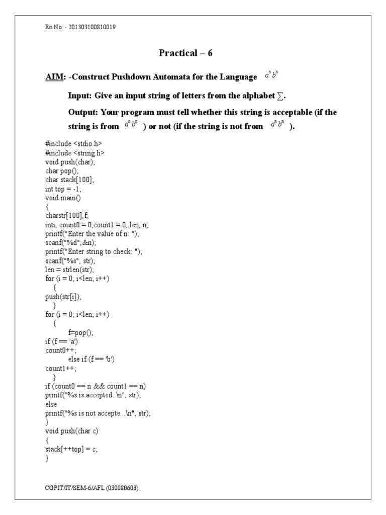 AFL File | PDF | String (Computer Science) | Computer Engineering