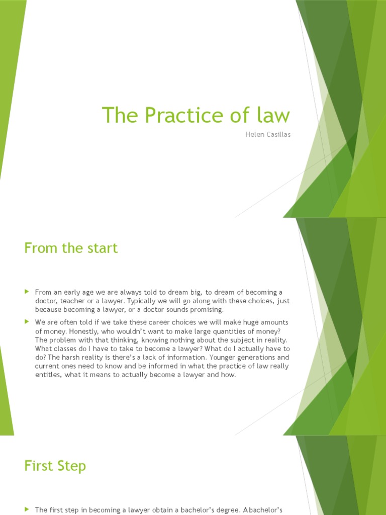Guide to Becoming a Lawyer | PDF | Law School Admission Test ...