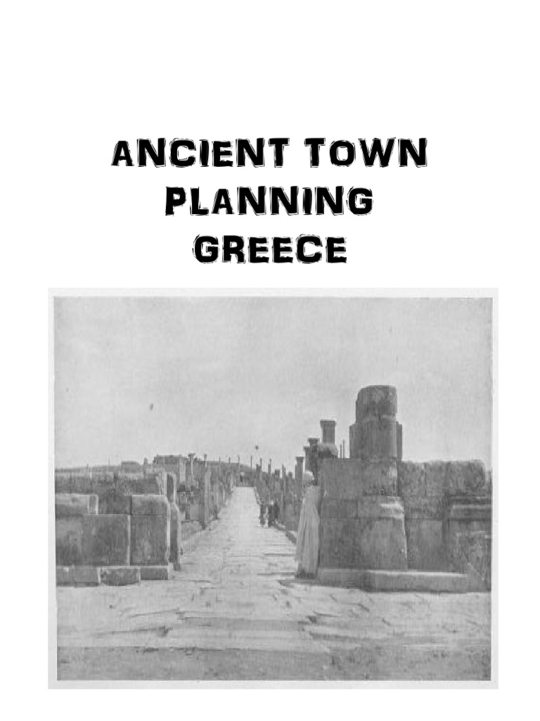 Ancient Town Planning | PDF | Ancient Greece | Athens