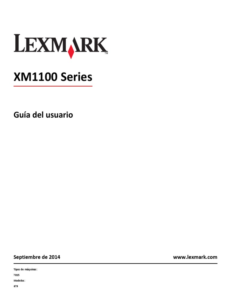 xm1145 UG Es | PDF | Impresora (Computación) | Fax