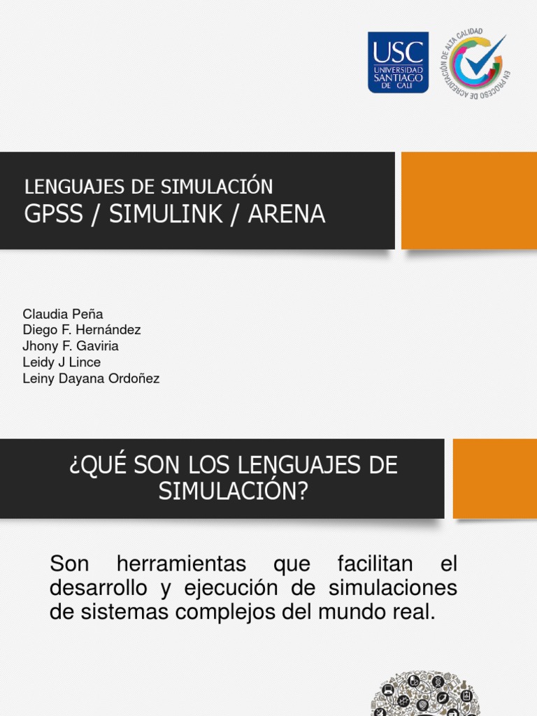 Lenguajes de Simulación | PDF | Simulación | Lenguaje de programación