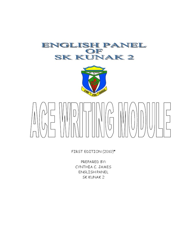 Upsr Writing Techniques and Model Answers | PDF | Verb | Subject (Grammar)